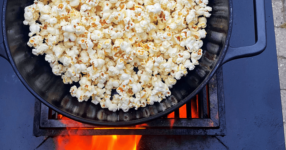 Opskrift: nemme popcorn - Outdoor&Friends